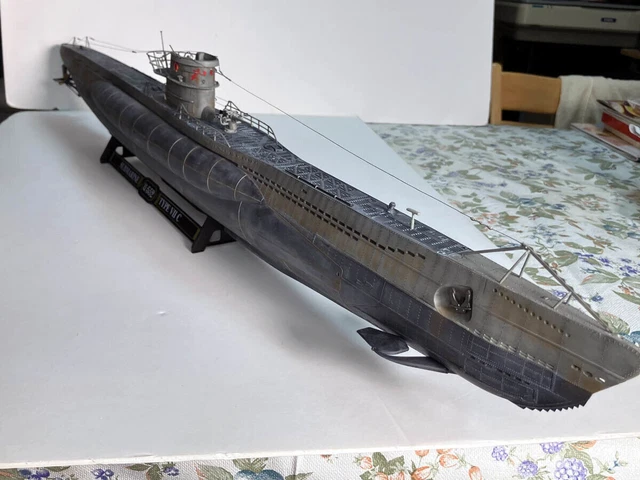 ATSUDRA KOUBOU COMPLETED 1/72 U-Boat Type Vii C U552 - Scale Model ...