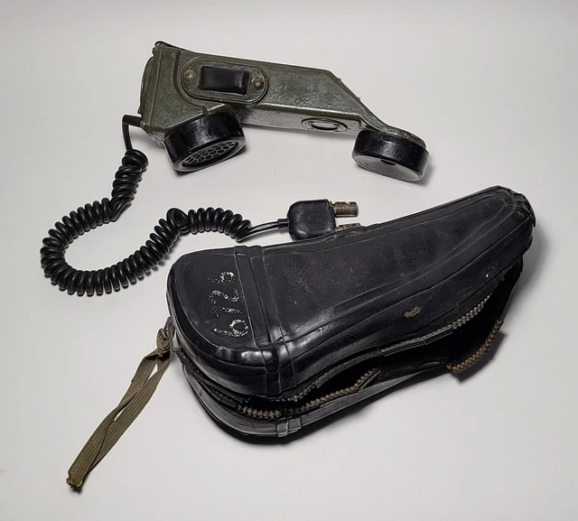 VINTAGE MILITARY SOUND Powered Field Radio Telephone Set TA-1/PT W ...