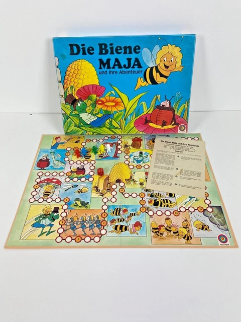 DIE BIENE MAJA und ihre Abenteuer Brettspiel Hausser Spiele 1976 ...