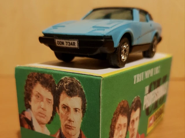 CORGI JUNIORS THE Professionals Triumph TR7 Ray Doyle Custom Version ...