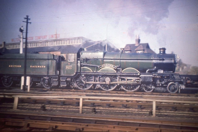 35MM RAILWAY SLIDE: CLASS CASTLE: 5071 SPITFIRE £2.00 - PicClick UK