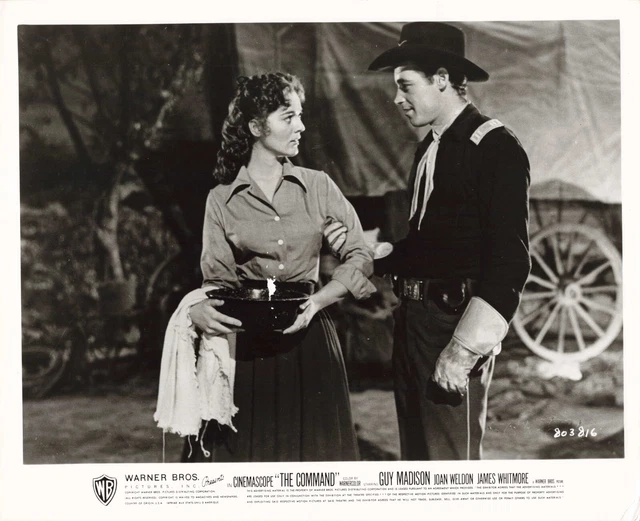 ORIGINAL VINTAGE CINEMA Still Photo Movie The Command Guy Madison Joan Weldon EUR 30,00 ...