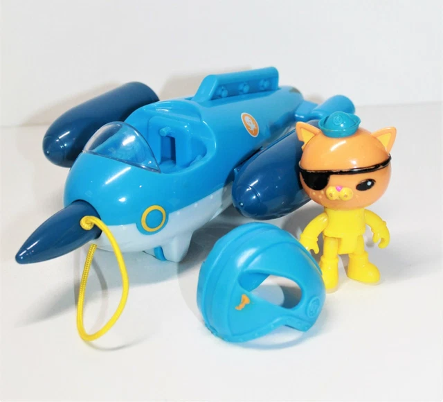 FISHER PRICE OCTONAUTS GUP-R Flying Fish Vehicle & Kwazii Set 2013 90% ...