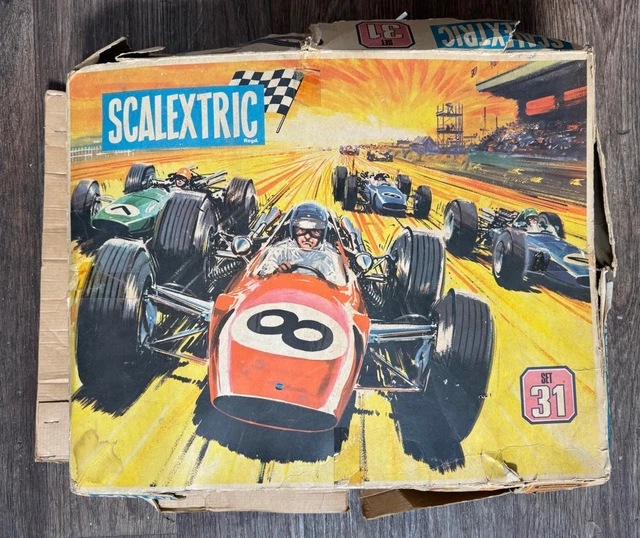 VINTAGE 1960S SCALEXTRIC Grand Prix 50 Set with Car see photos for ...