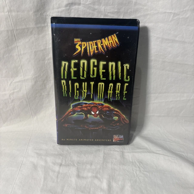 SPIDER-MAN NEOGENIC NIGHTMARE VHS 1997 Marvel Comics Films Movie ...