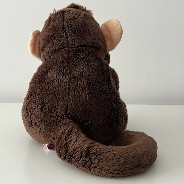 TRUDI MONKEY HAND Puppet Glove Plush Teddy Toy Brown Chimp Chimpanzee ...