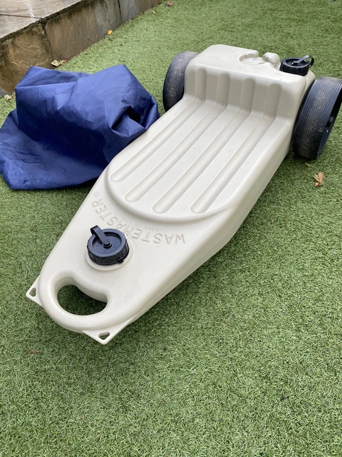 AQUAROLL WASTEMASTER WHEELED Waste Water Carrier container 38L £10.00 ...