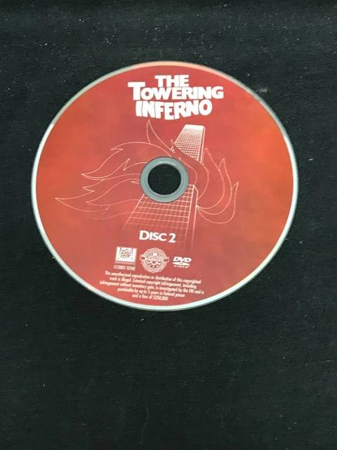 THE TOWERING INFERNO Disc 2 - DVD Disc Only $1.99 - PicClick CA