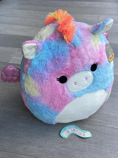 BRAND NEW +ULTRA RARE TAG Squishmallow Paisley the Pegasus 50cm 20 ...