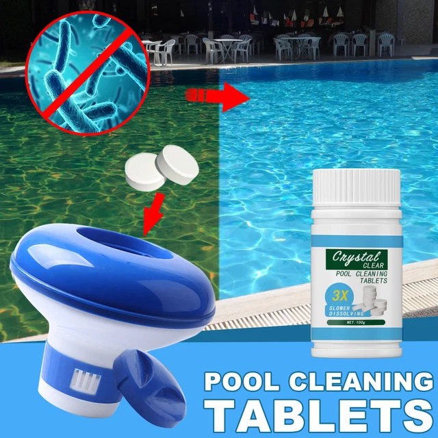 TABLETTES DE CHLORATION Pour Piscine Effervescentes Nettoyage Comprimé ...