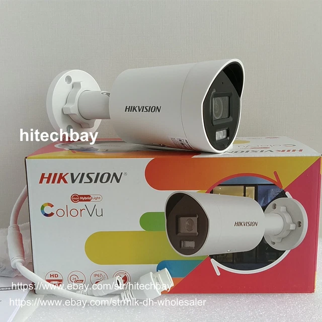 HIKVISION 4K 8MP AcuSense ColorVu Mikrofon PoE IP Kugelkamera DS-2CD2087G2H-LIU 2.8 EUR 172,87 ...