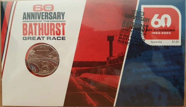 AUSTRALIA 2023 PNC Bathurst Great Race 60th Anniversary RAM 50c UNC ...