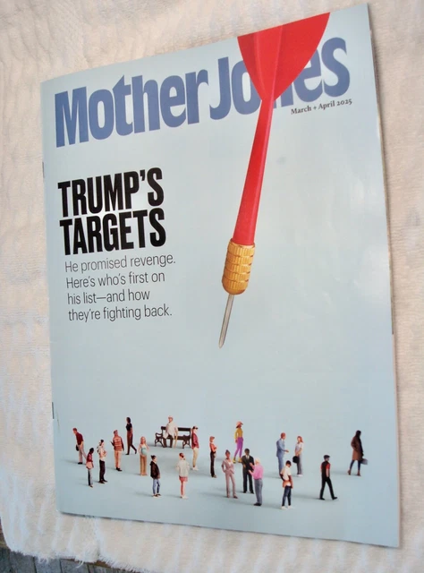 MOTHER JONES MAGAZINE Single Back Issue Mar & Apr 2025 £4.51 - PicClick UK