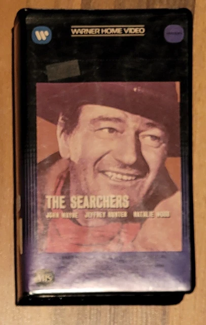 THE SEARCHERS VHS Clamshell Warner Bros Canada 1983 John Wayne $15.00 ...