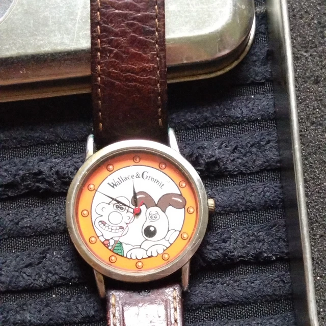 WALLACE AND GROMIT Vintage 1989 Man Watch £80.00 - PicClick UK