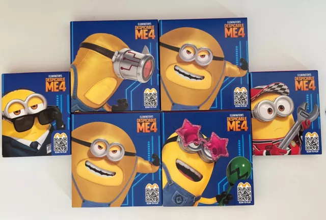 MCDONALDS HAPPY MEAL Toy 2024 Illumination Despicable Me 4 + Guess Who ... MCDONALDS HAPPY MEAL Toy 2024 Illumination Despicable Me 4 + Guess Who ...