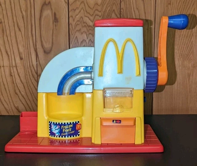 MCDONALD'S MAGIC FROZEN Fruit Snack Maker Playset Vintage 1993 Toy ...