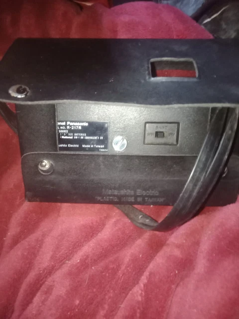 1 X VINTAGE RADIO NATIONAL PANASONIC R-217R Band MW(AM)-SW 8-Transistor Receiver $59.00 ...