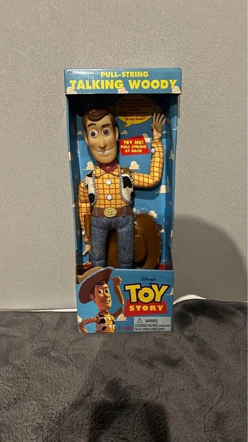 FIGURINE OFFICIELLE DISNEY Toy Story PULL-STRING TALK WOODY PIXAR ...