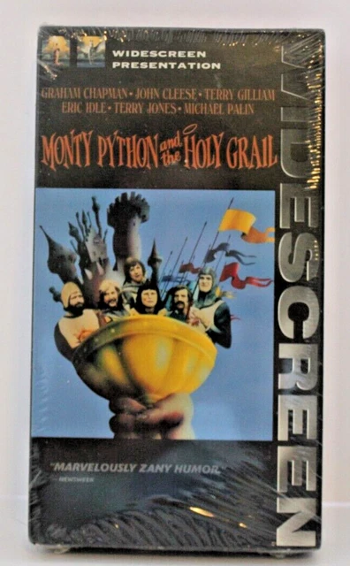 MONTY PYTHON AND the Holy Grail (VHS Widescreen Version) NEW FACTORY ...
