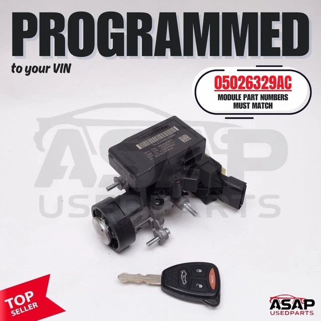 💣 VIN PROGRAMMED Plug & Play Ignition Switch + Immobilizer + Key ...