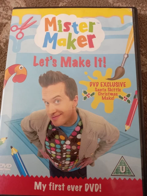MISTER MAKER LET'S Make It Dvd Kids Cbeebies EUR 14,20 - PicClick IT