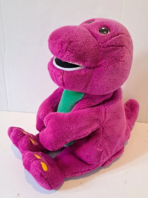 BARNEY THE PURPLE Dinosaur ActiMates Talking Moving Plush 1997 ...