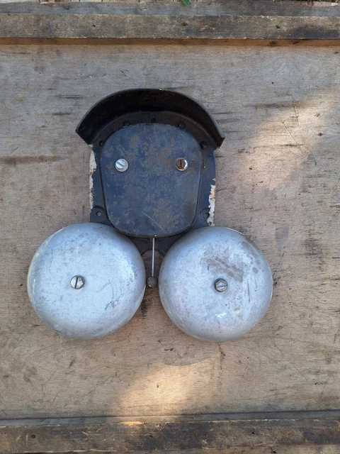 LARGE VINTAGE TWIN Bell Gpo Bellset 67B Outdoor Telephone Bell £26.68 ...