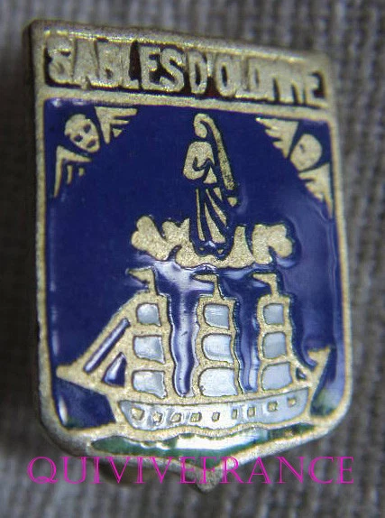 BG13793B - INSIGNE BADGE BLASON SABLES D'OLONNE EUR 9,99 - PicClick FR
