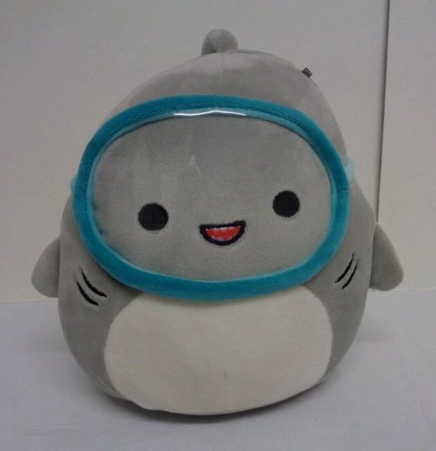 SQUISHMALLOWS GORDON SHARK Goggles Plush Soft Toy Stuffed Animal 9 ...