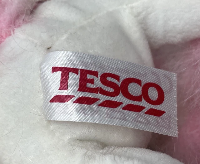 TESCO PINK/WHITE UNICORN Soft Toys (K15) Cuddly Plush Magical Creatures ...