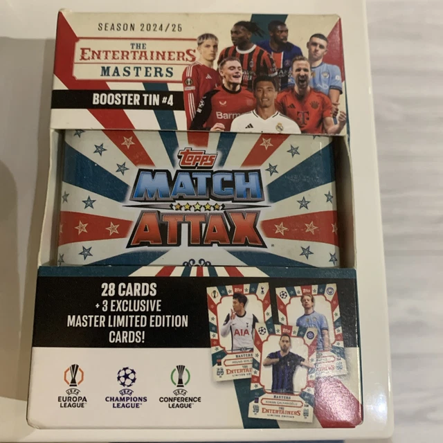 TOPPS MATCH ATTAX 2024/25 Booster Tin #4 Rare!! £9.99 - PicClick UK
