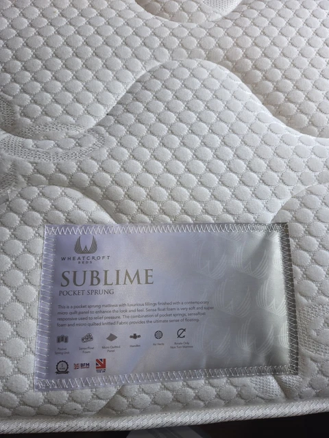 DOUBLE BED WITH King Size Frame £250.30 - PicClick UK