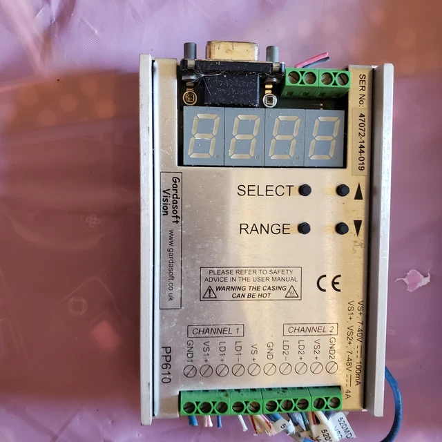 GARDASOFT PP610 2-CHANNEL LED Pouls Strobe Machine Vision Contrôleur #503310 EUR 137,12 ...