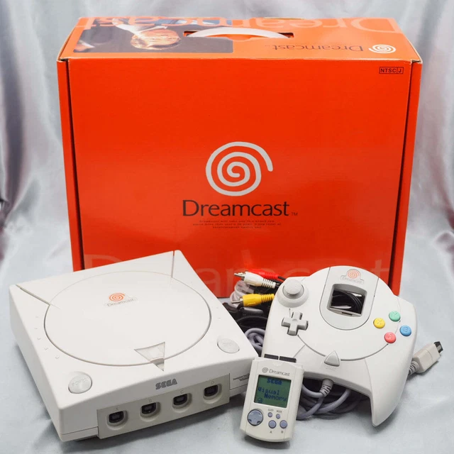 SEGA DREAMCAST CONSOLE system HKT-3000 Serial number match Boxed Tested ...
