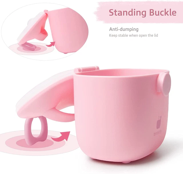 BABY FORMULA DISPENSER, Portable Milk Powder Dispenser Container with ...