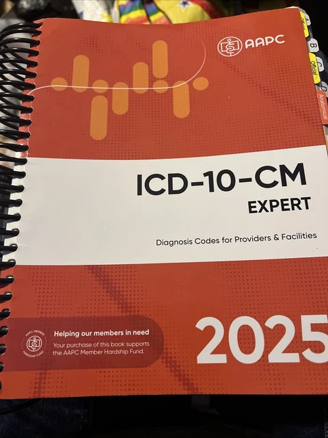 AAPC ICD-10-CM EXPERT 2025 Diagnosis Codes for Providers & Facilities £ ...
