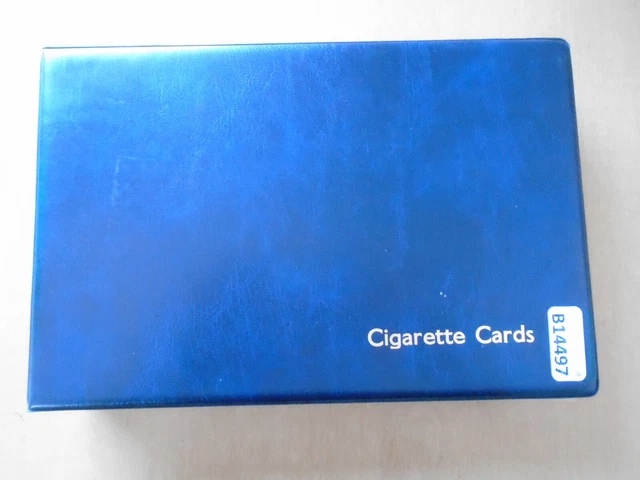 CIGARETTE CARDS - Collection of reproduction cards in album. See pics ...