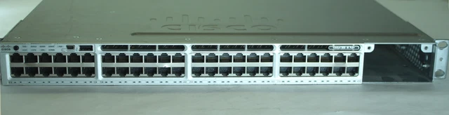 CISCO CATALYST 3850 Series WS-C{3850-48P-L} V02 48 Port Network Gigabit ...
