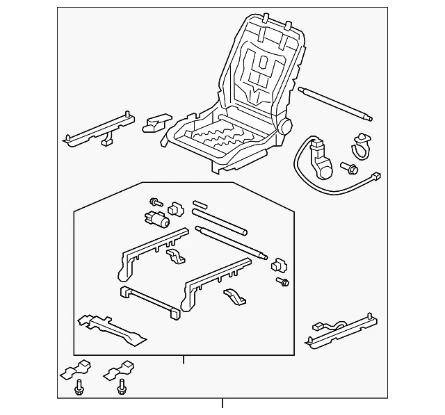 VÉRITABLE HONDA SIÈGE Cadre 81126-SZA-A61 EUR 1.966,55 - PicClick FR