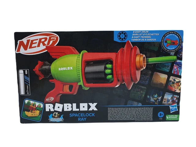NERF ROBLOX SPACELOCK Ray Blaster 8-DartTrommel 8+ New Toy Gun EUR 49 ...