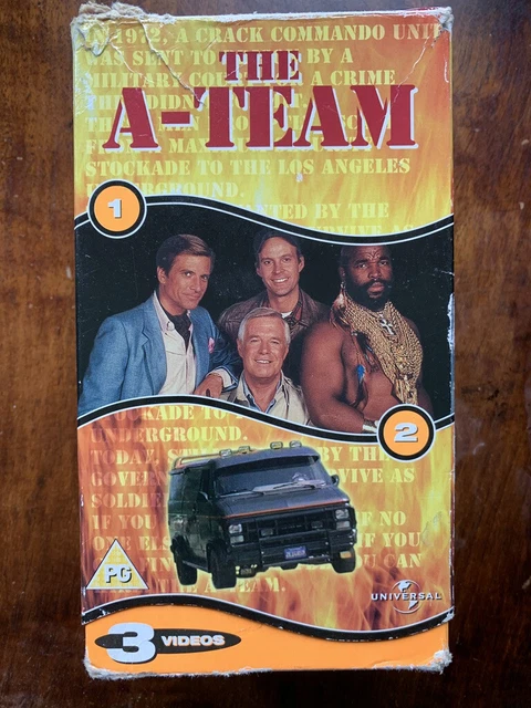 THE A-TEAM VHS Box Set 3 Tapes Classic 1980s TV Series £11.00 - PicClick UK