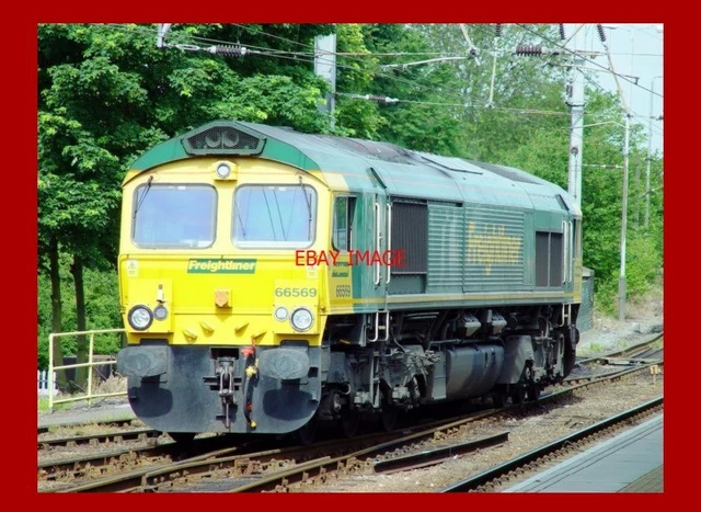 PHOTO CLASS 66 Loco No 66569 £1.85 - PicClick UK