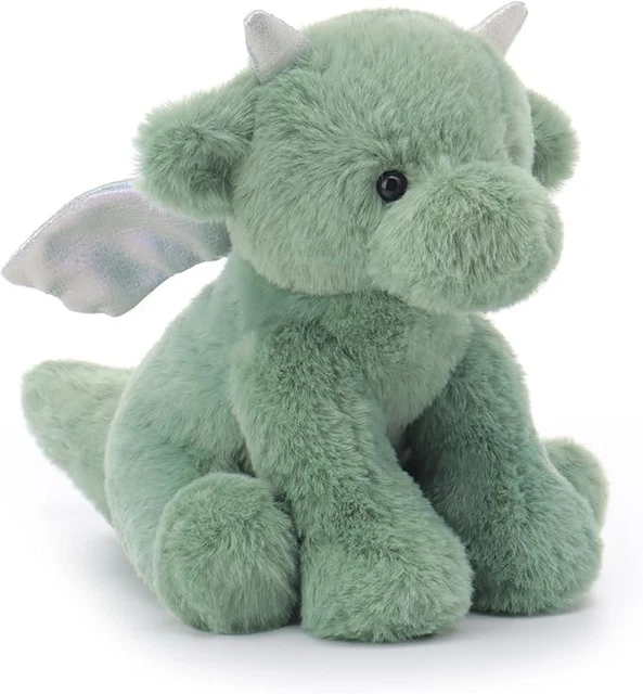 APRICOT LAMB GRASS Green Dragon Plushies Stuffed Animals Toy For Kids ...