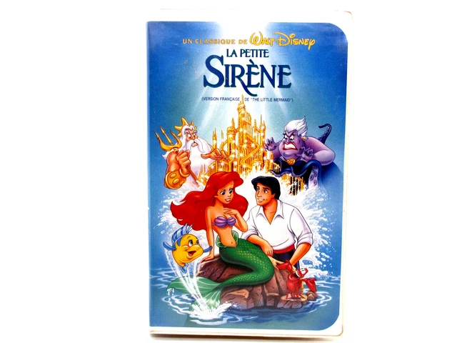 LA PETITE SIRENE/ The Little Mermaid (VHS)(French) Tested Banned ...