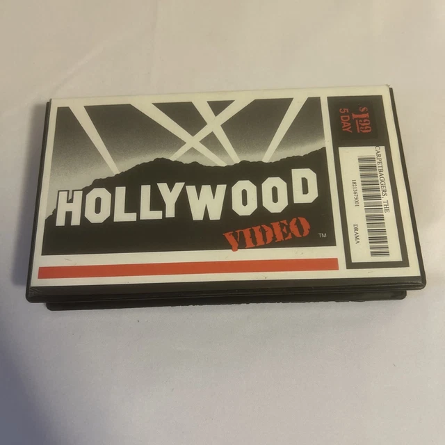HOLLYWOOD VIDEO RENTAL VHS Plastic Clamshell Case W/ VHS “The ...