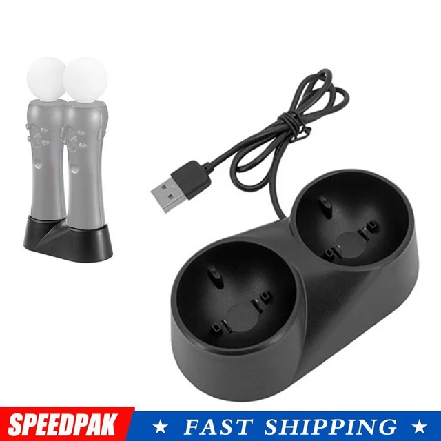 DUAL CHARGER DOCK For PS3/ PS4 VR Motion Controller Move x 1 ...