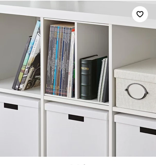 IKEA KALLAX SHELVING Display KALLAX Insert with 1 shelf, white 33x33 cm ...