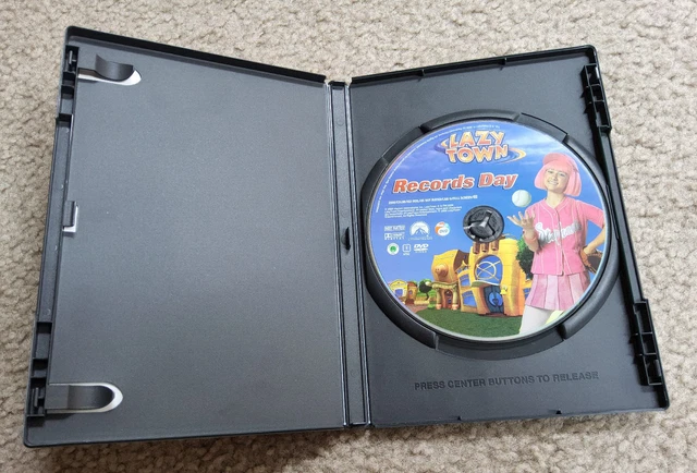 LAZY TOWN RECORDS Day DVD 2006 Nick Jr Kids $13.89 - PicClick CA