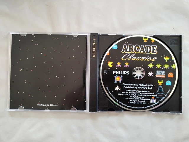 PHILIPS CDI CD-I ARCADE CLASSICS NAMCO / en très bon état EUR 34,99 ...
